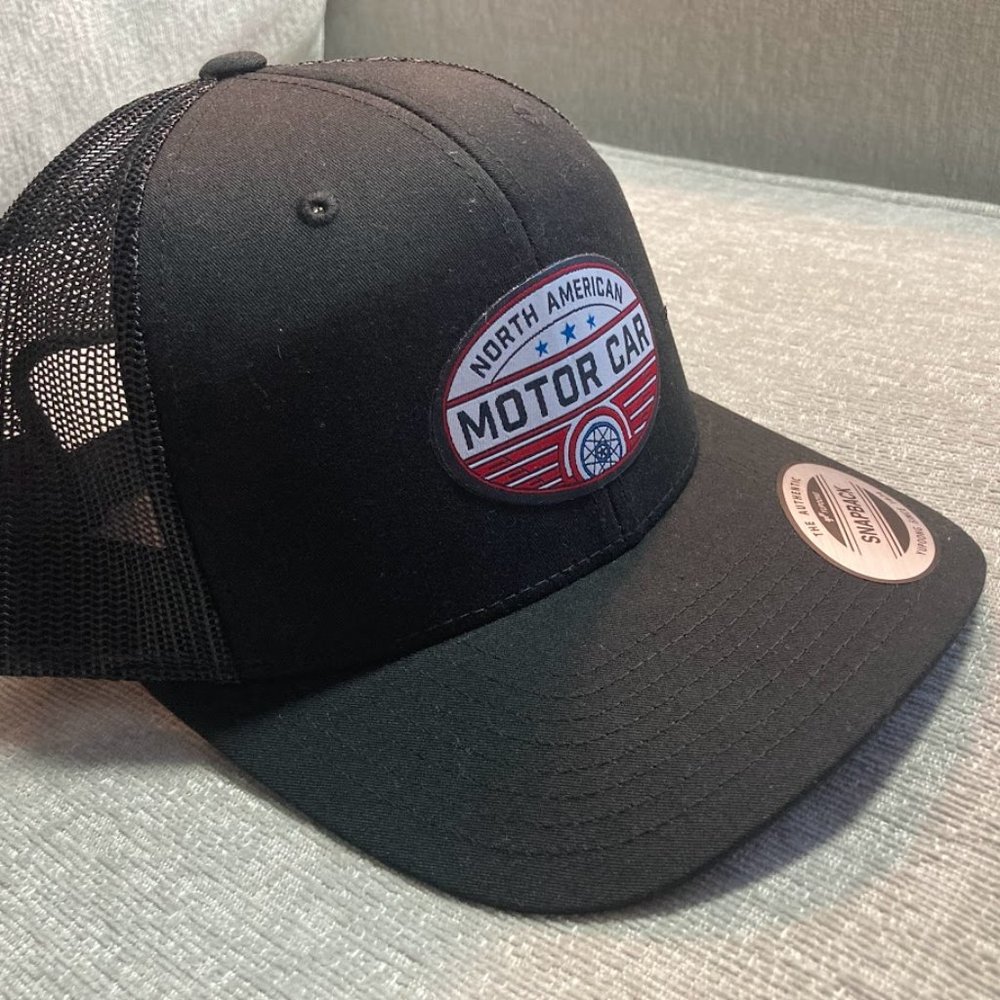 North American Motor Car Hat Cap Black New Danbury Ct… - Gem